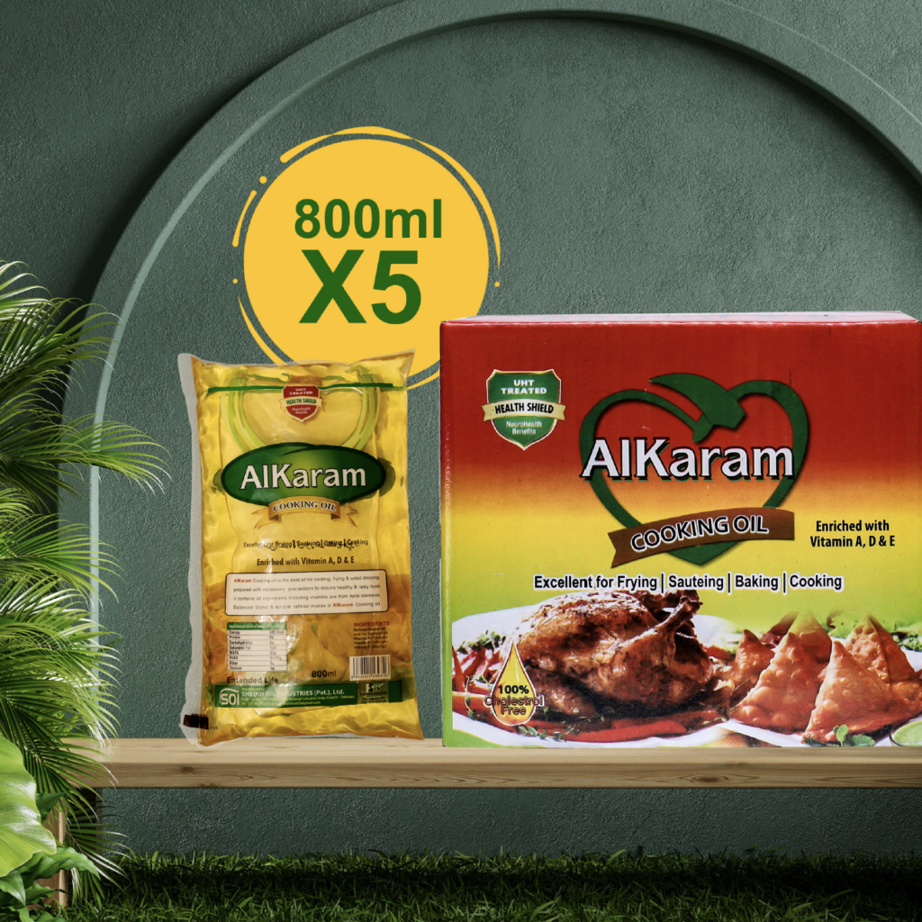 AL Karam 800ML X5 Carton - Sheikh Oil Industries (Pvt) Limited